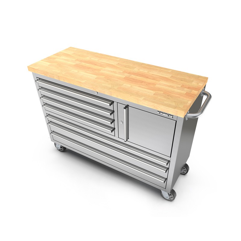 Rolling Workbench 48 Inch Stainless Steel | ASP TRADE