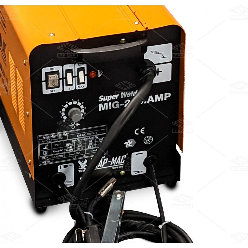 US SNAP-MAC MIG Welder 225A 2 in 1 (Gas/Gasless) | ASP TRADE